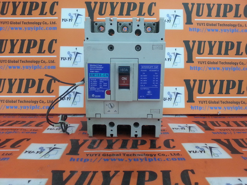 SHIHLIN BM160-CN MOLDED CASE CIRCUIT BREAKER - PLC DCS SERVO Control MOTOR POWER SUPPLY IPC ROBOT